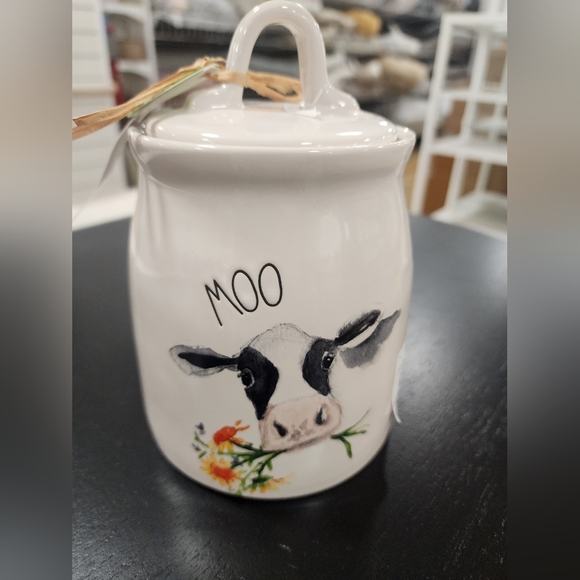 Rae Dunn | Kitchen | Rae Dunn Colorful Cow Moo Farmline Canister | Poshmark